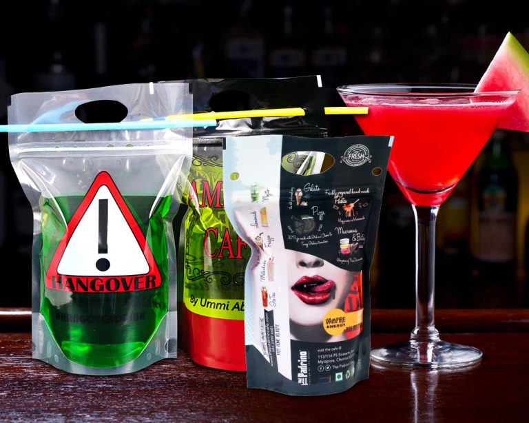 Cocktail packaging bag | www.paperbagsethiopia.com